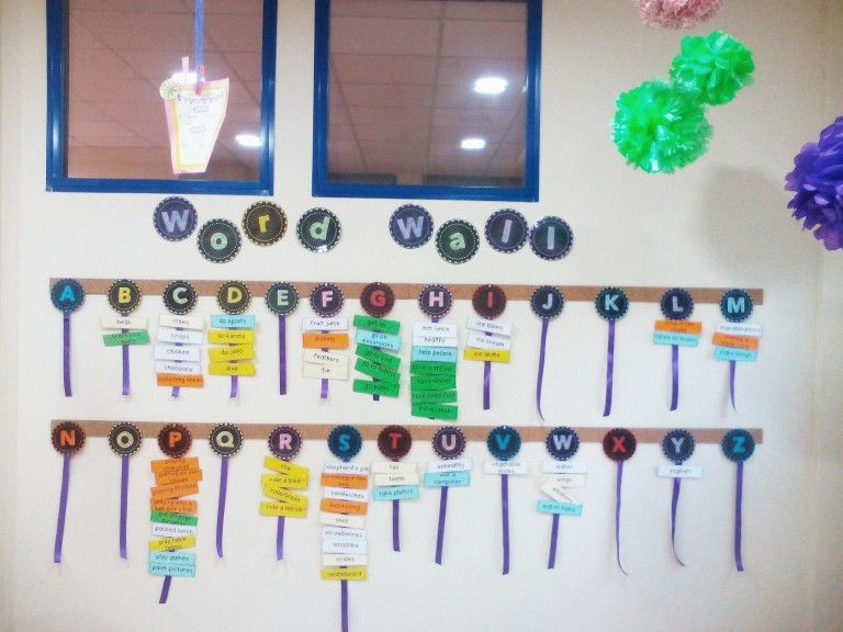 WORD WALL - Golden Gate Idiomas